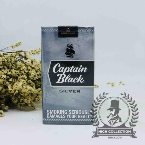 Cigar Captain Black Silver Mini - High Collection