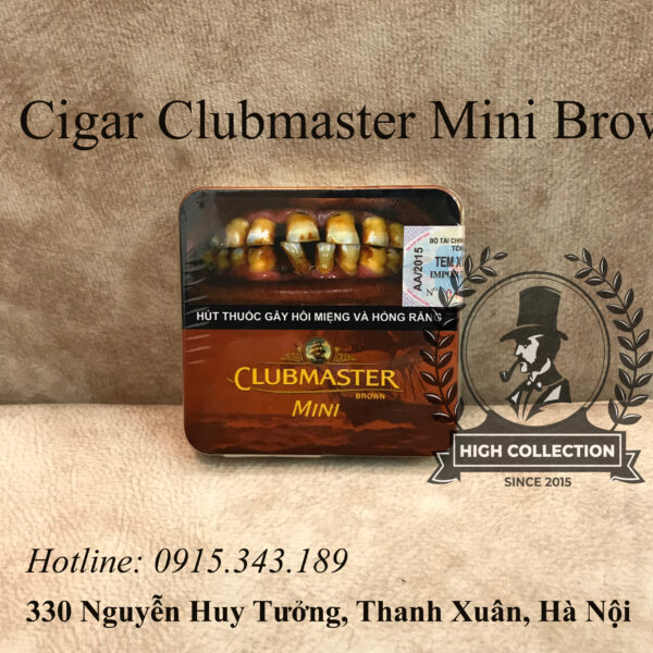 CIGAR CLUBMASTER MINI BROWN - High Collection