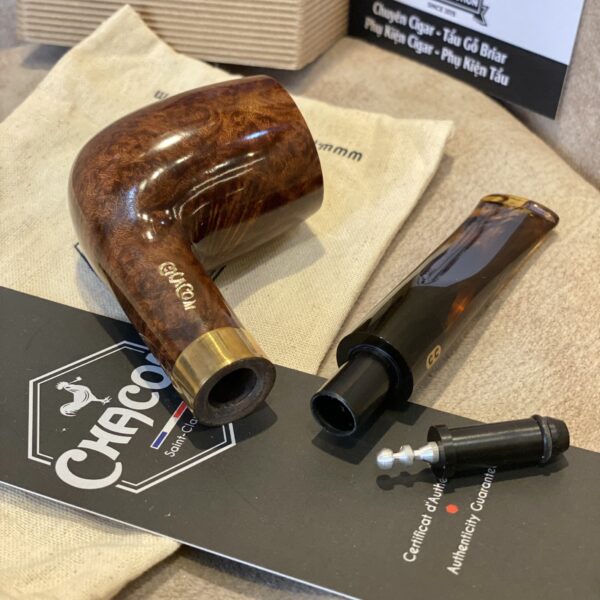 Tẩu Briar Chacom Churchill 186 - High Collection