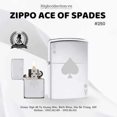 Zippo 250 ACE OF SPADES - High Collection