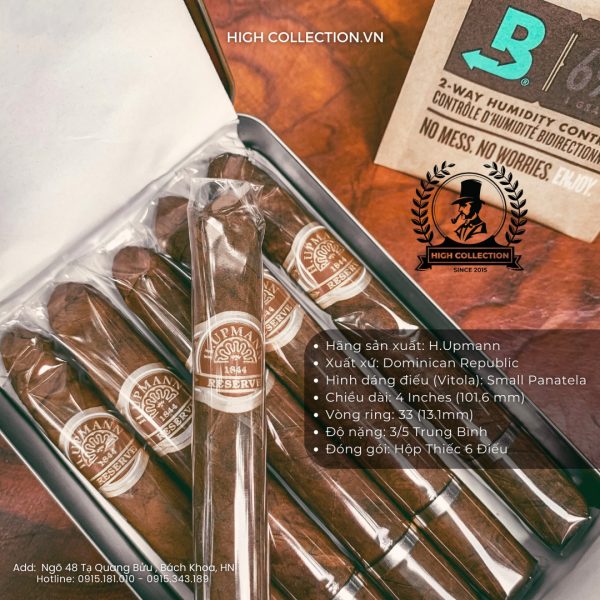 Cigar H.Upmann 1844 Reserve 6 Aperitifs - High Collection