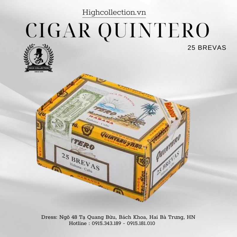 Cigar Quintero 25 Brevas - High Collection