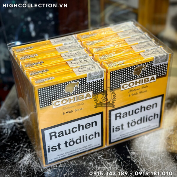Cigar Cohiba 6 Wide Short - High Collection chất lượng số 1